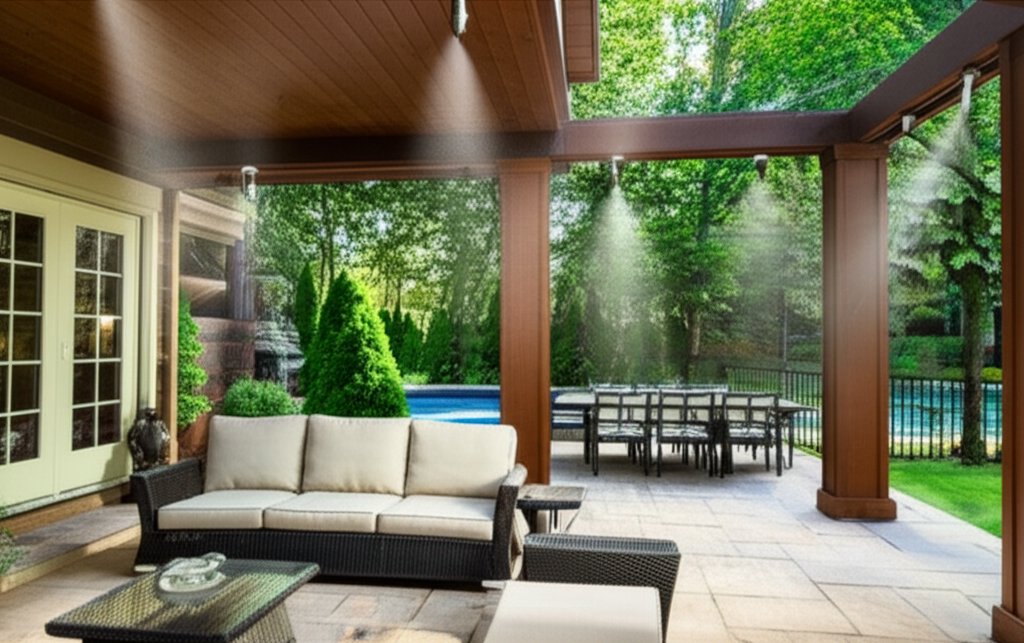 Micro Misting Systems Cool Patios by 20 Degrees | IntepraGardens.com ...