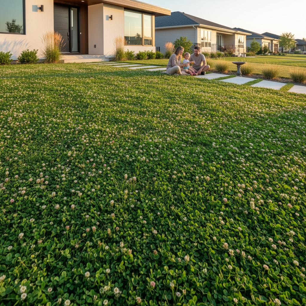 Why Clover Lawns Outperform Grass & Secure HOA Approval ...